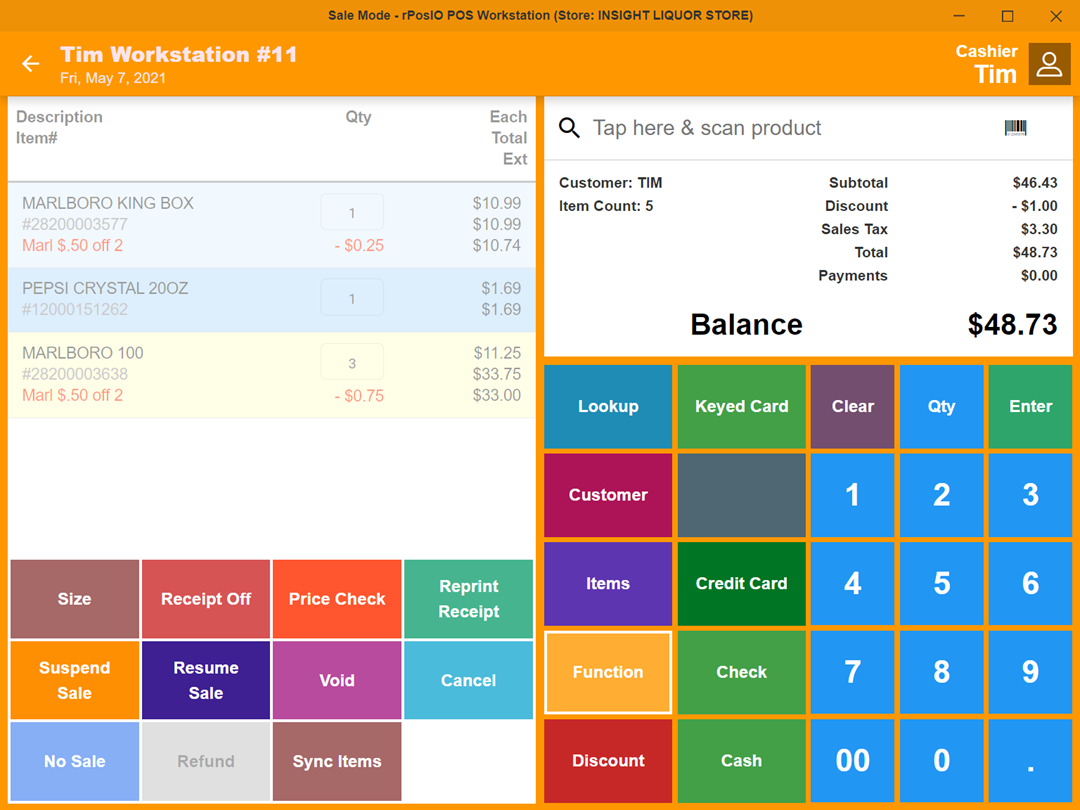 rPosio Cloud POS - #1 rated Retail POS System